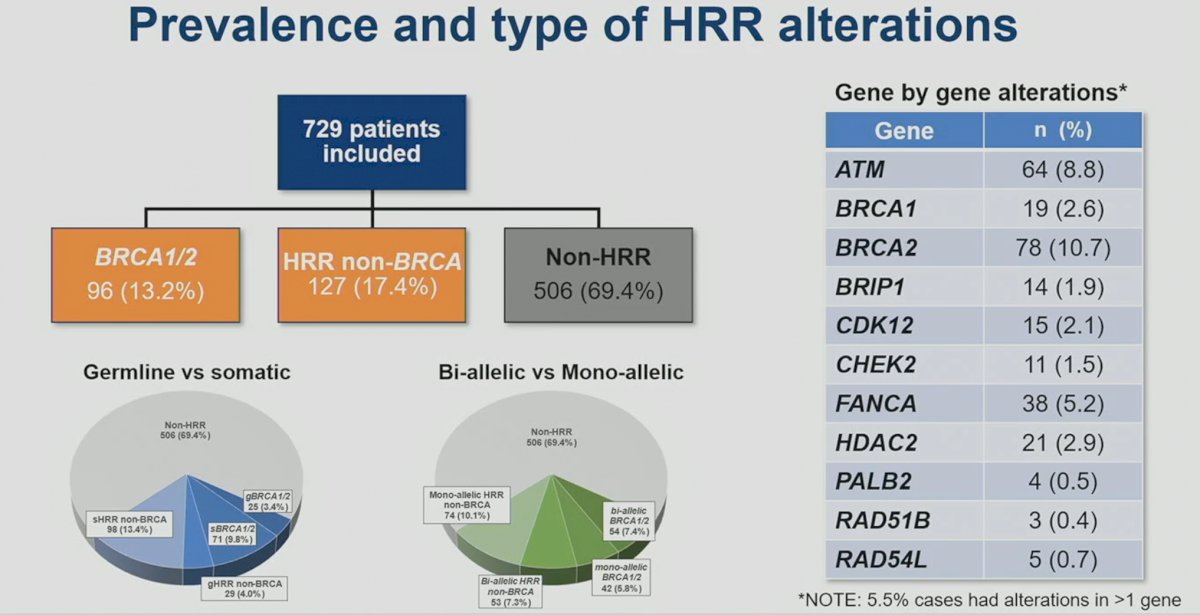 ASCO 2023 Presence Of Somatic Germline Homologous Recombination Repair ASCO 2023 Presence Of Somatic Germline Homologous Recombination Repair