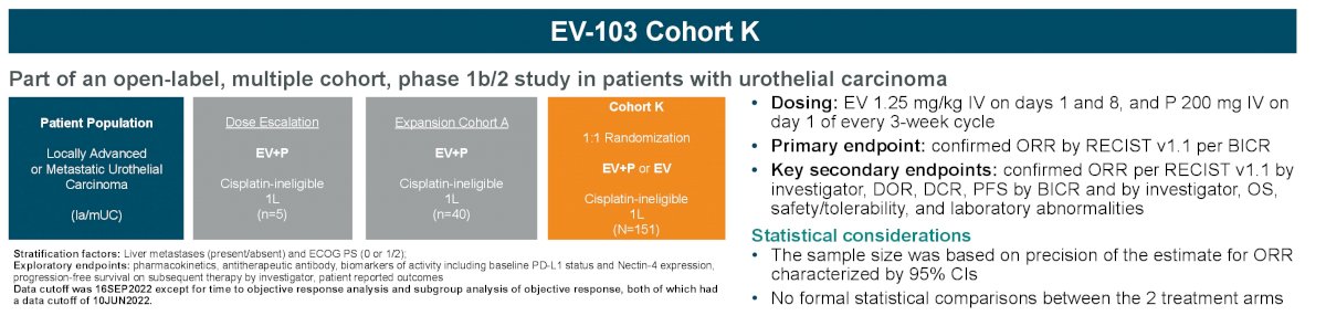 ASCO 2023: Enfortumab Vedotin with or Without Pembrolizumab in Patients ...