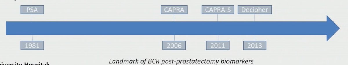ASTRO 2023: Post-Prostatectomy Risk Stratification of Biochemical ...