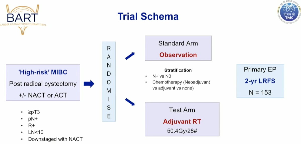 ASTRO 2024: Bladder Adjuvant RadioTherapy (BART): Acute and Late ...