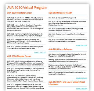 AUA 2020 Day One Highlights in Prostate Cancer